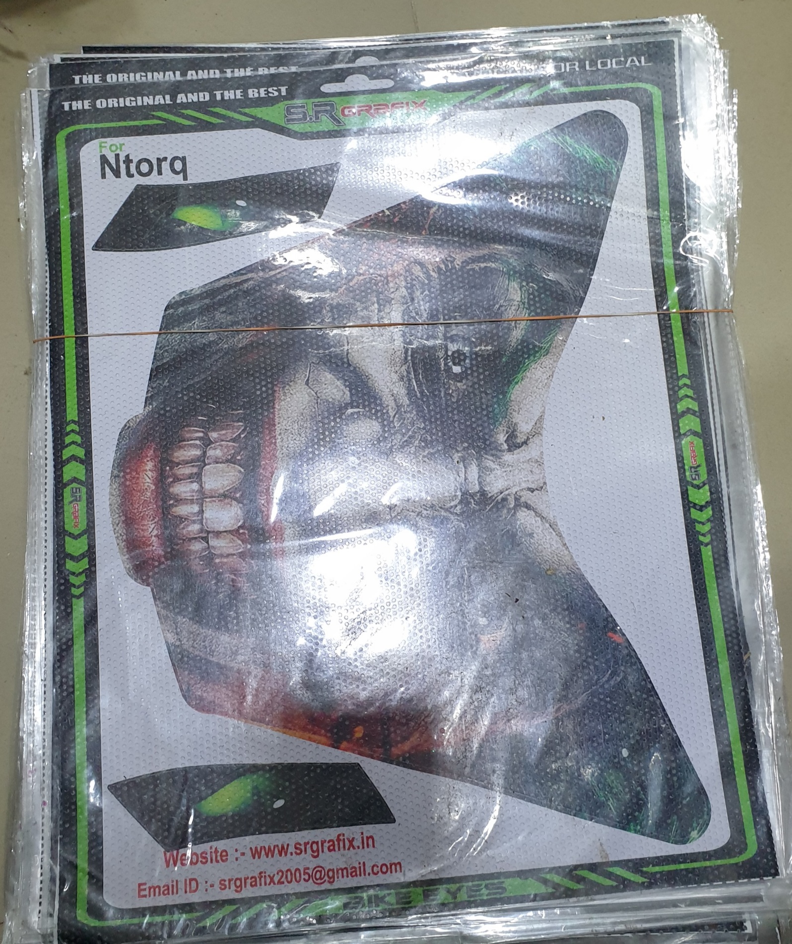 Head light Glass Eye Stricker For Tvs N-Torqe | Daraz.com.np