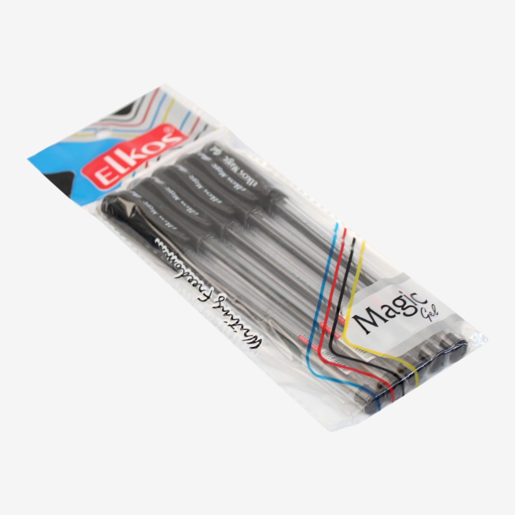 Black Elkos Magic Gel Pen 5 Pcs | Daraz.com.np