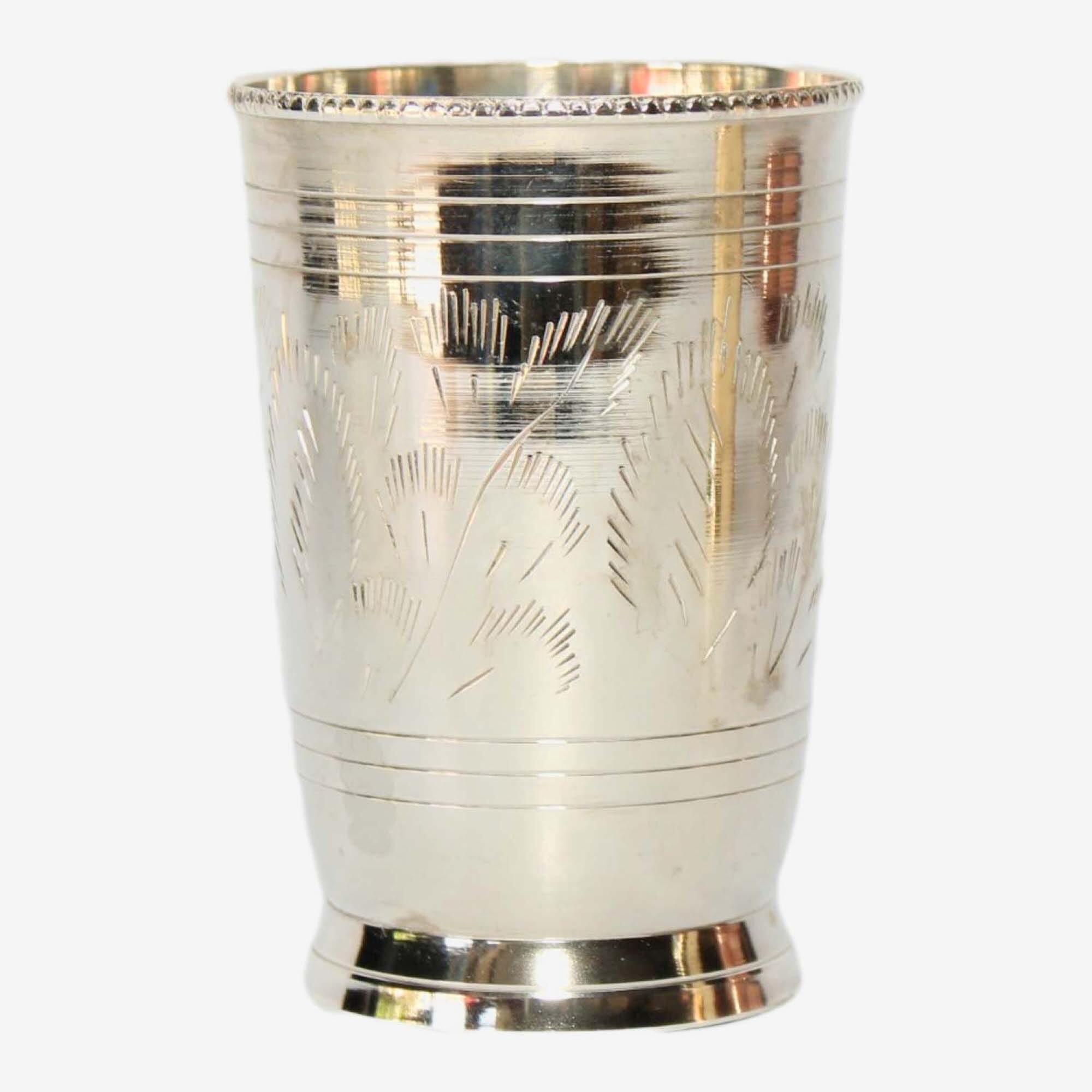 Sliver Plated Brass Water Glass | Daraz.com.np