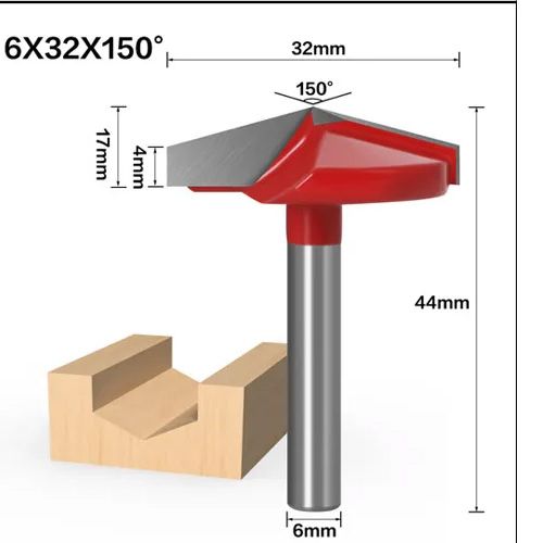 V-Router Bits 150⁰ | Daraz.com.np