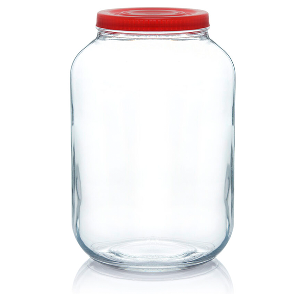 Yera Glass Jar Aahar Jar Achar Jar Pickle Jar Air tight Container Round ...