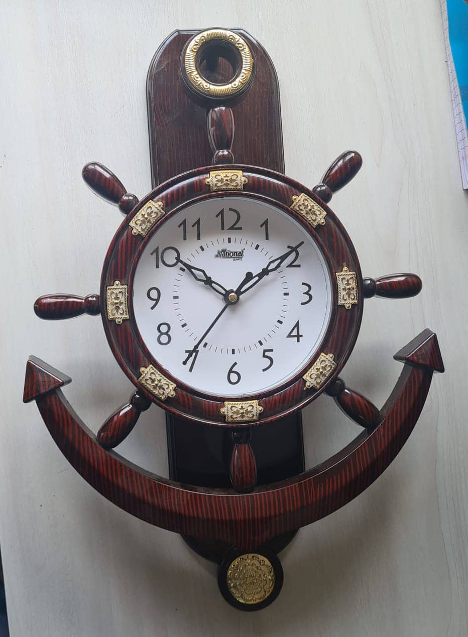 Wall Clock With Pendulum | Daraz.com.np