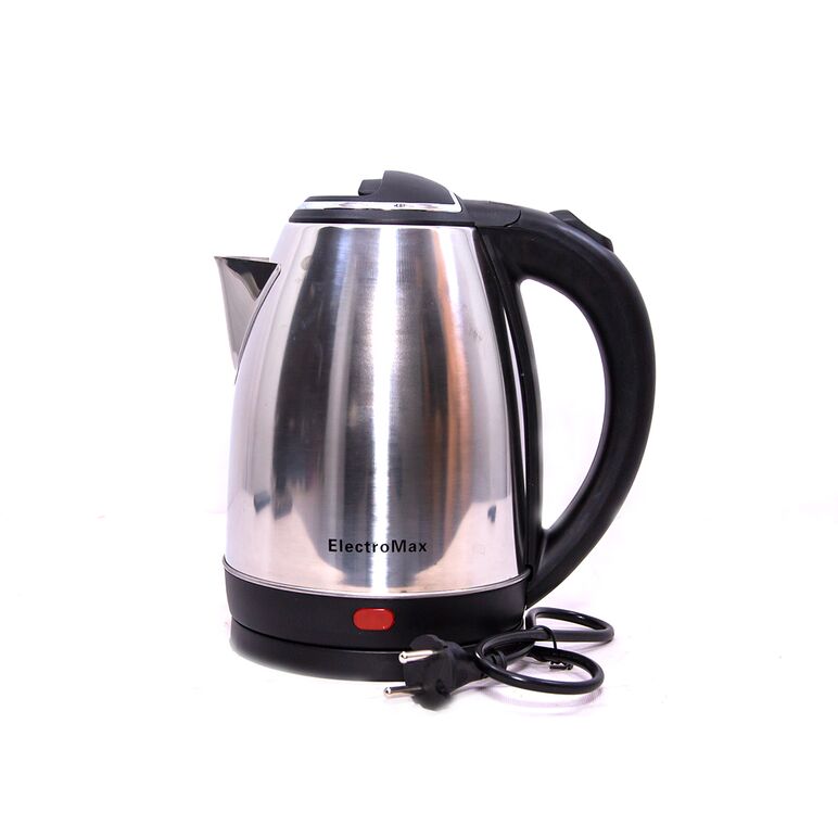 ElectroMax Electric Kettle Stainless Steel Jug 2 Litre EMX 901 | Daraz ...