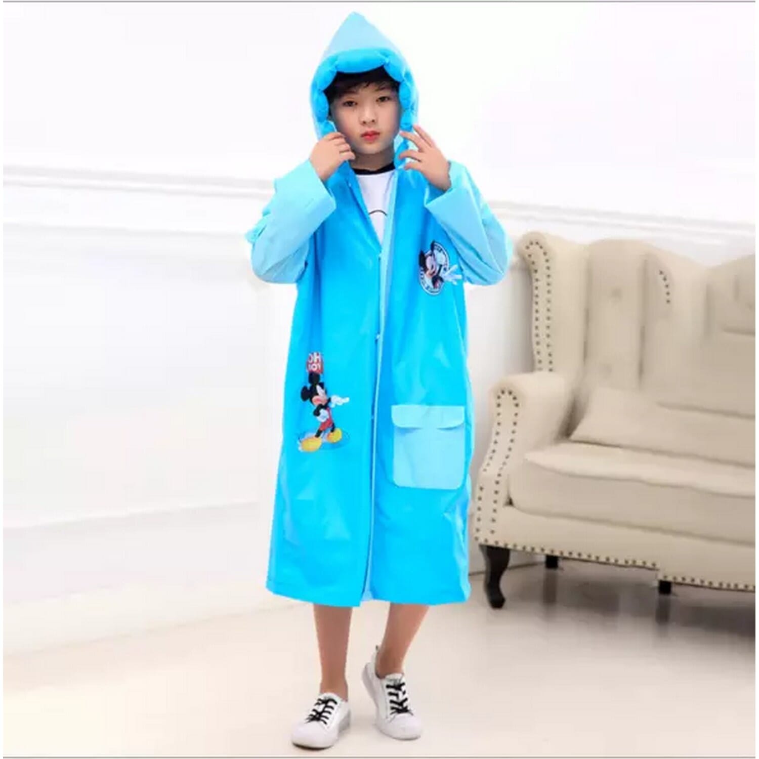 Solid Kids Unisex Cartoon Printed Umbrella By Arushi