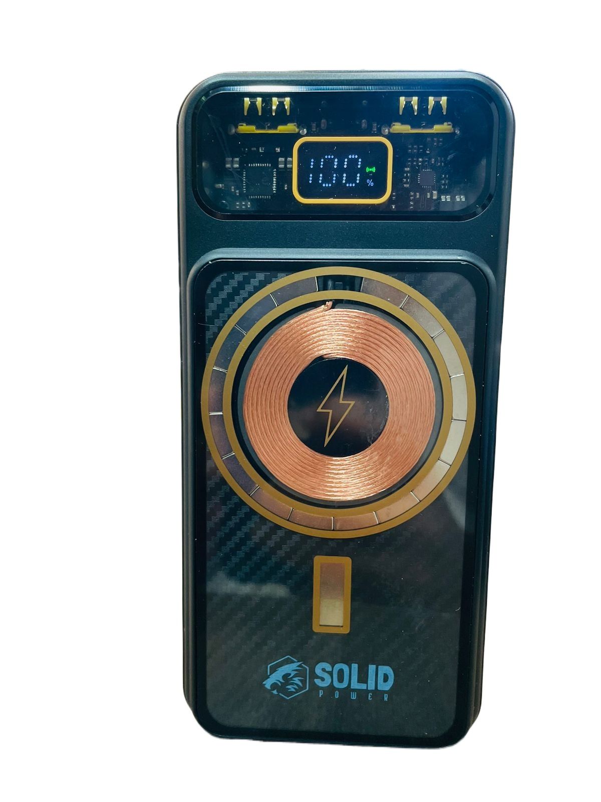 Solid Power Powerbank 20000mah SP-09, QC 3.0 PD 22.5W Fast wireless ...