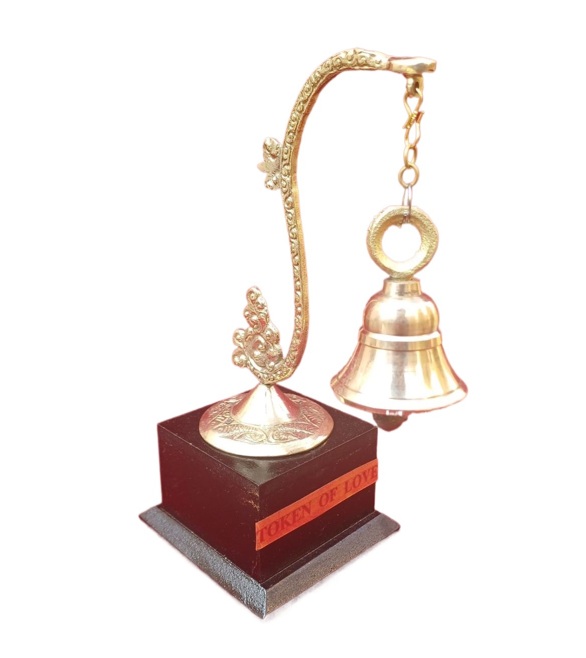 Token Of Love/Brass Bell Design/Token/Decorative/Traditional/Size = 8 ...