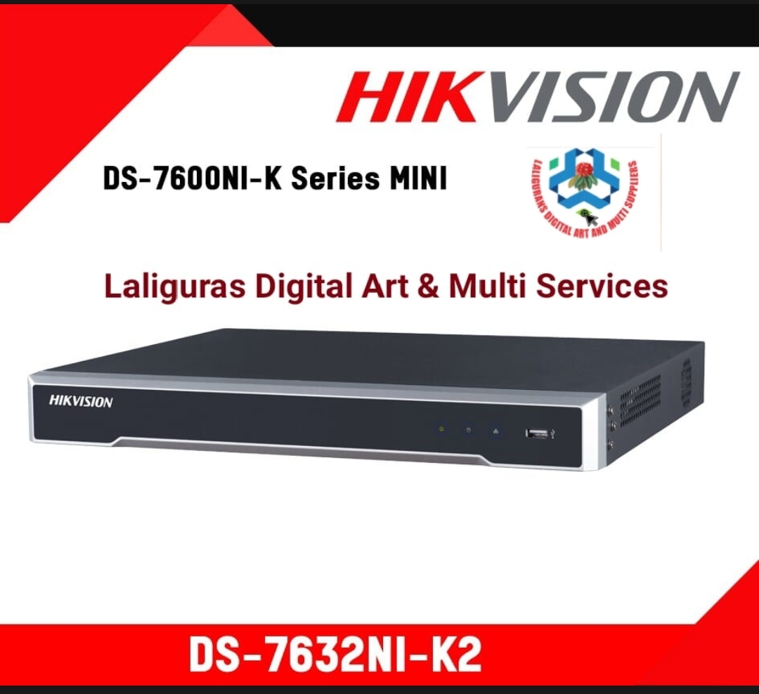Hikvision 32-ch 1U 4K NVR With 2 Harddisk Supported | Daraz.com.np