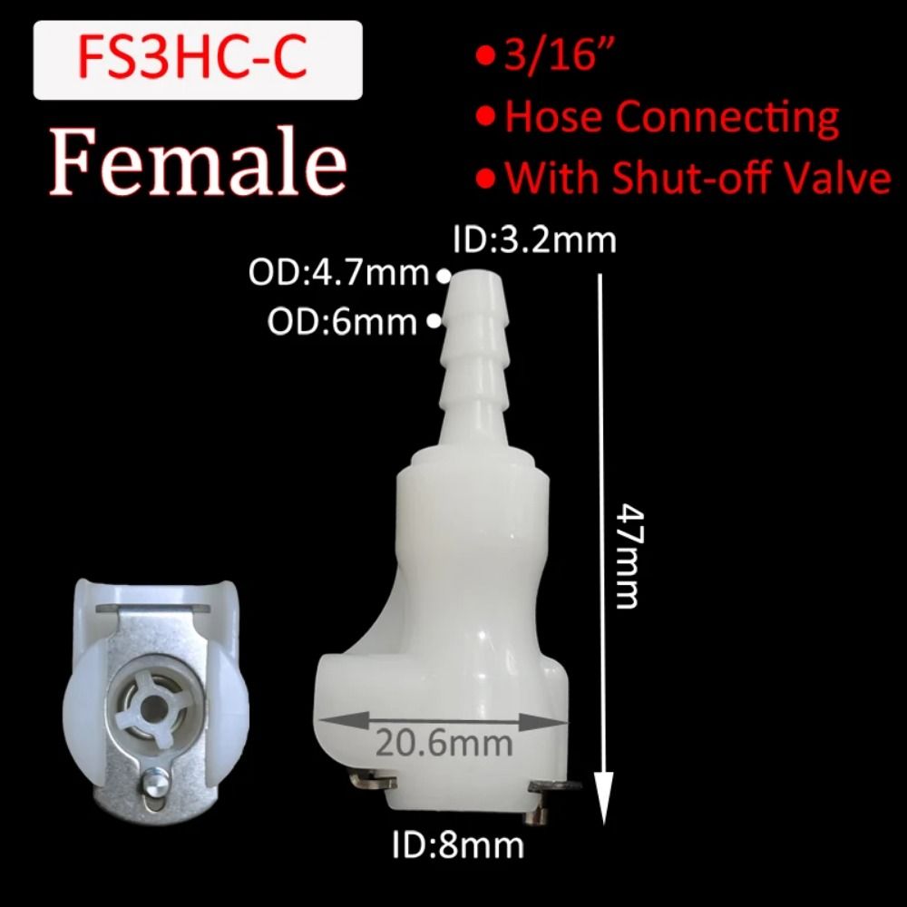 1Pcs Durable Disconnect Fitting Coupling Hose Joint Tube Connector ...