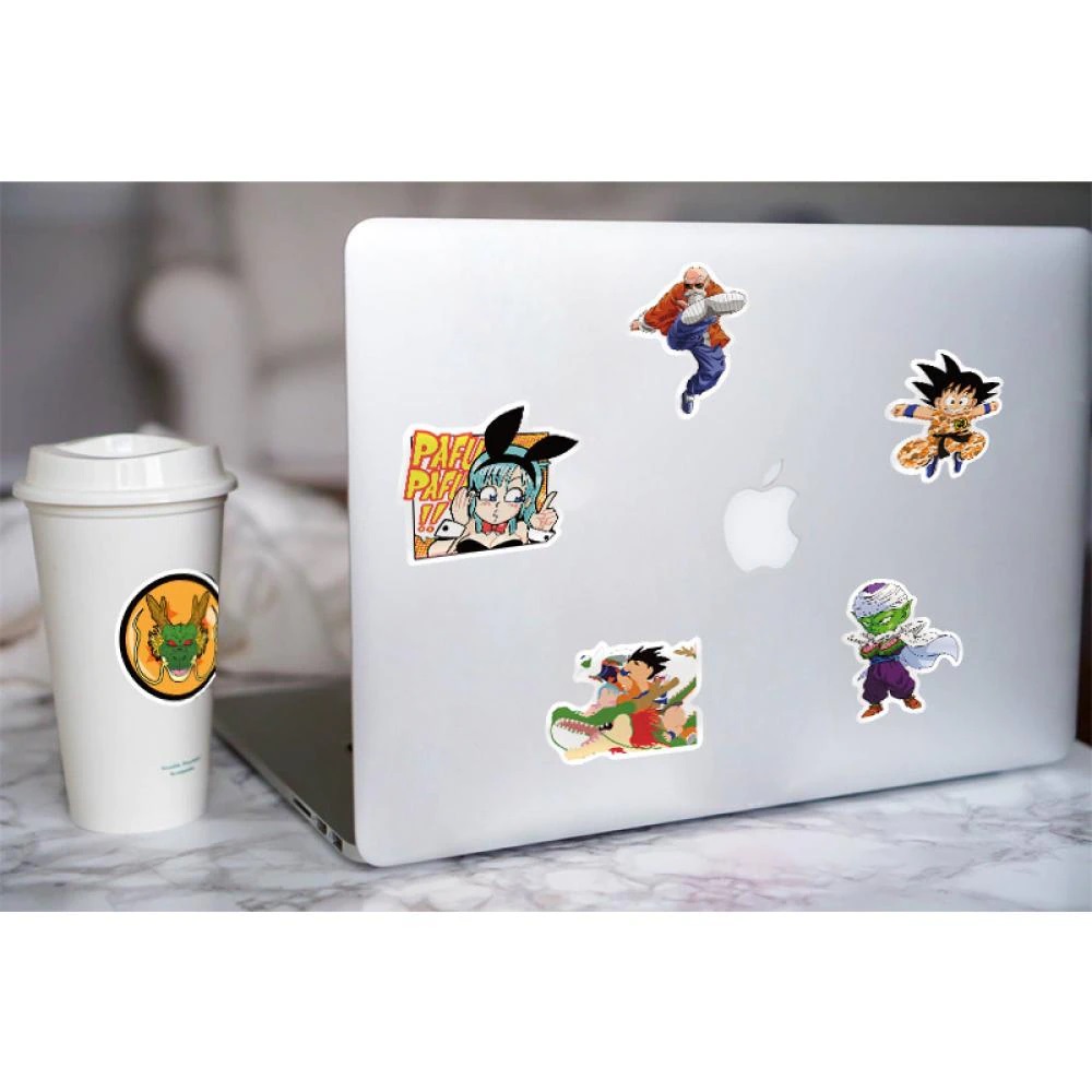 Artsy Home 25/50 Pcs Dragon Ball Z Anime Stickers for Laptops Cellphone ...