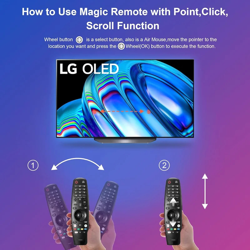NEW Magic voice remote control with voice pointer function for LG smart ...