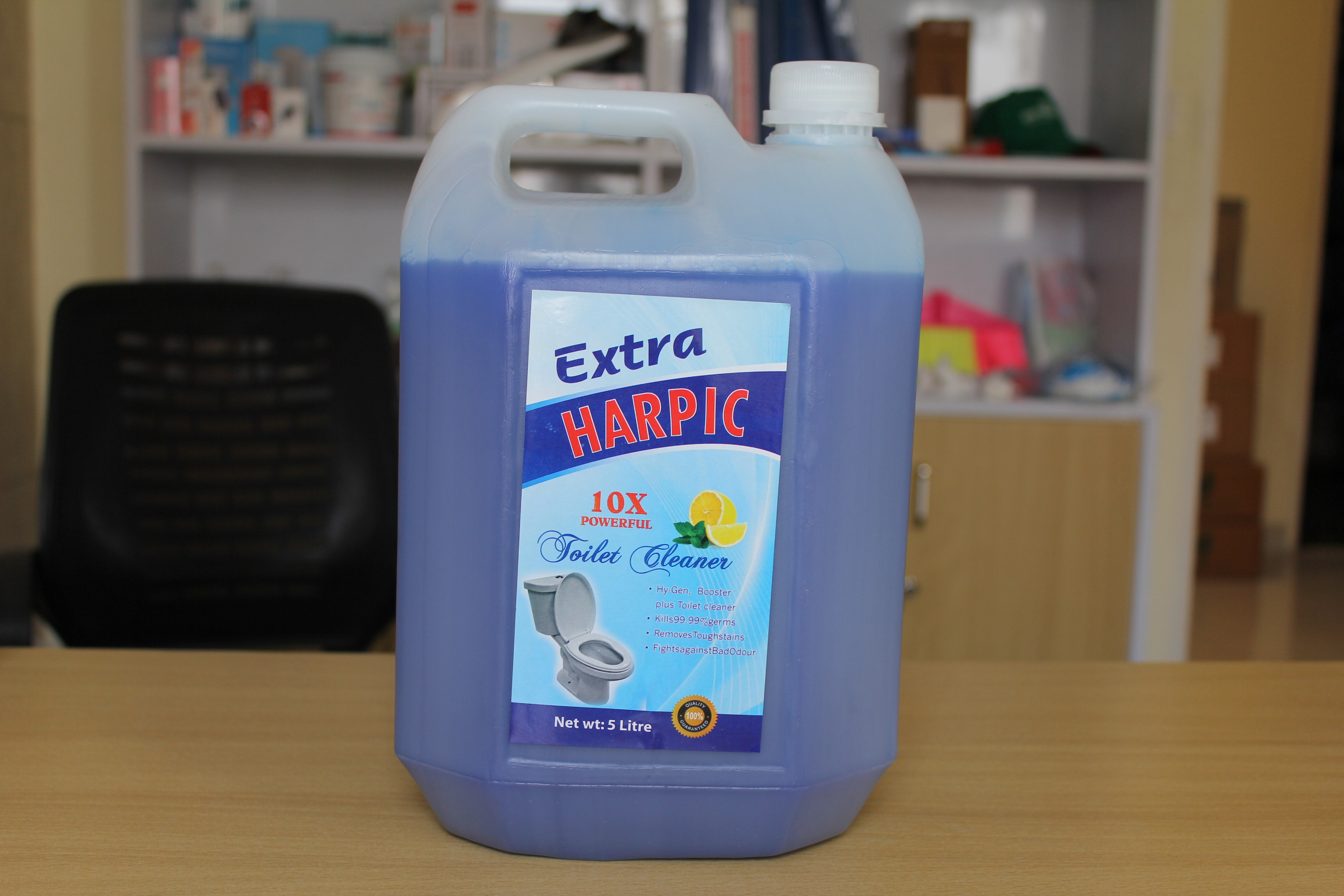 Extra Harpic Disinfectant Toilet Cleaner Liquid 5 Liter | Daraz.com.np