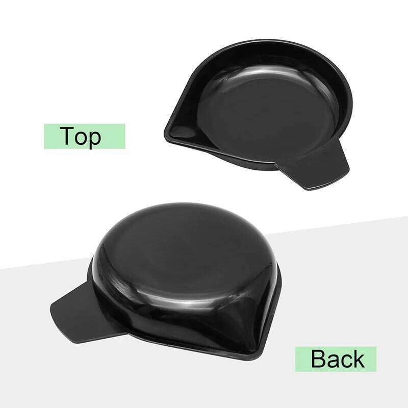 5 Sizes Weighing Pans Scale Pan Black Plastic For Weigh Liquid Powder ...