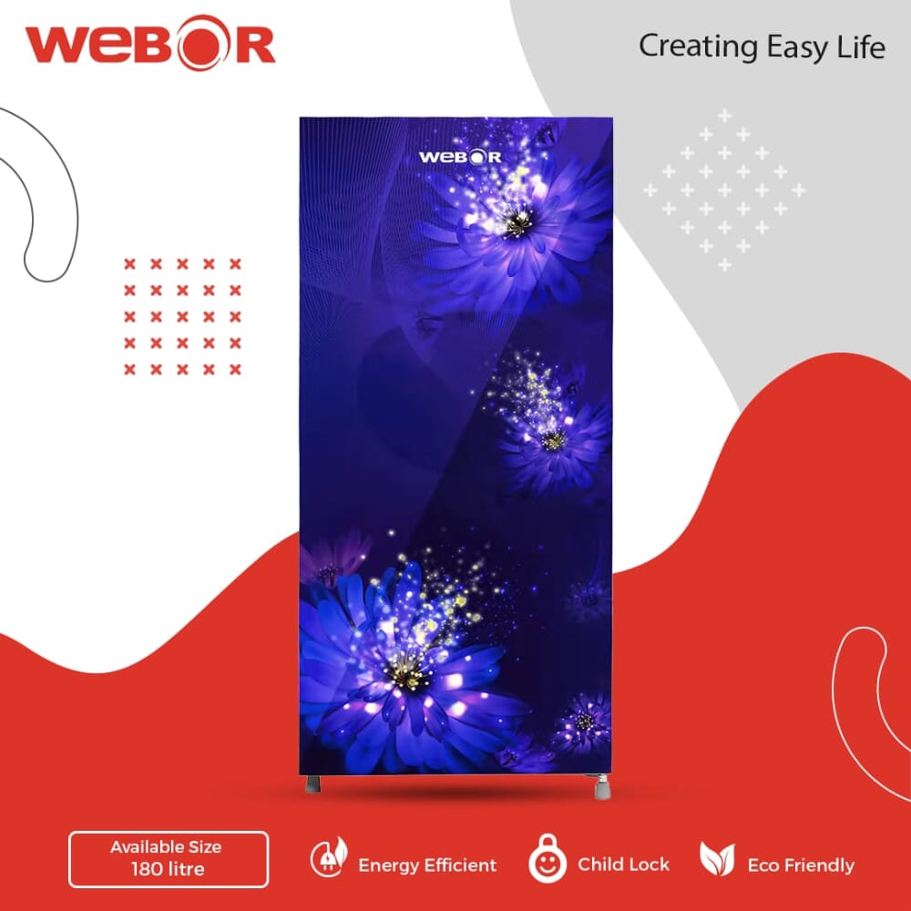 Webor 180 Ltr Single Door Refrigerator | Daraz.com.np