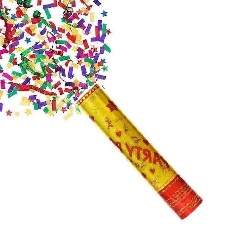 40 Cm Party Popper / Party Canon / Birthday Sparkle / Fun Gliser ...