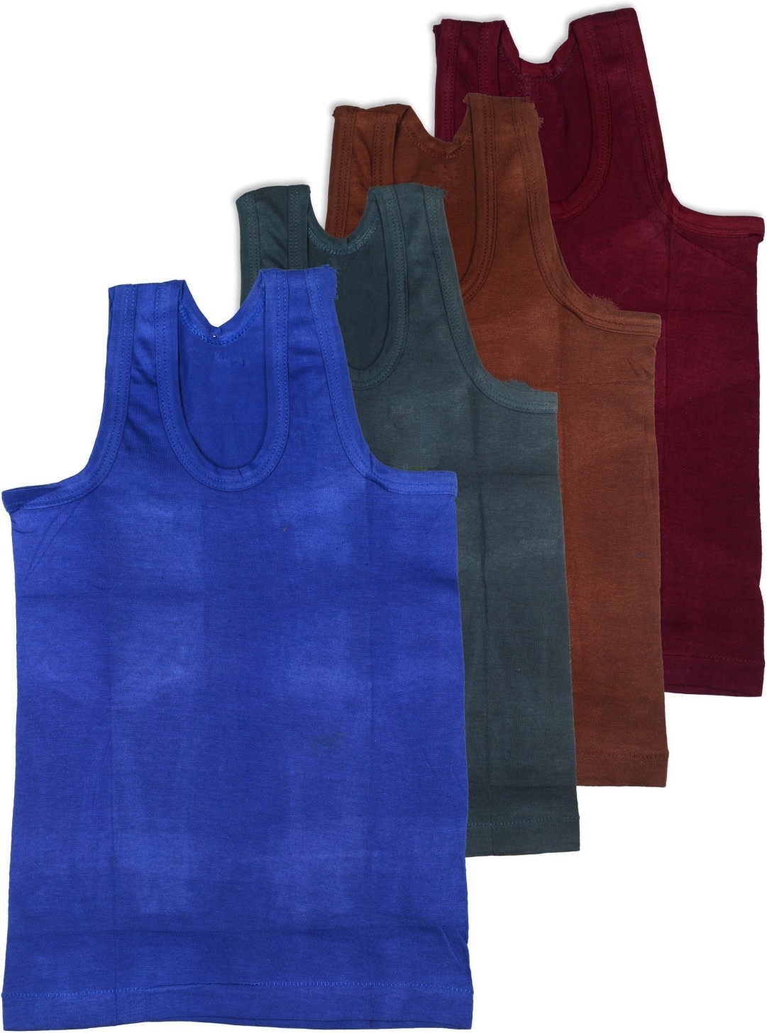 Pack Of 4 Amul Colour Vest For Kids ( Colour May Vary)By Pihu | Daraz ...