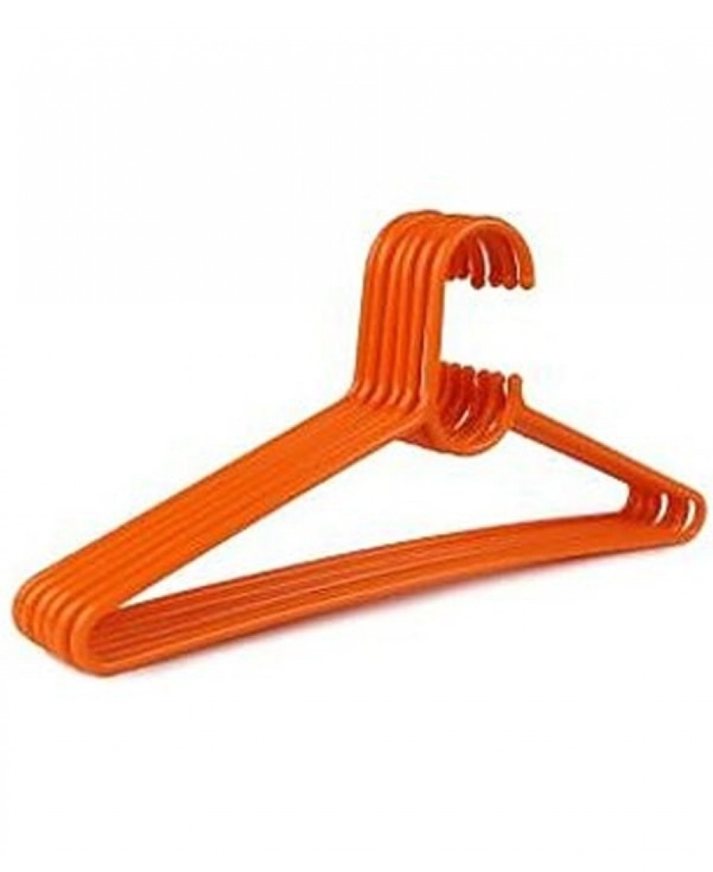 Plastic Hanger Set Of 6 | Daraz.com.np