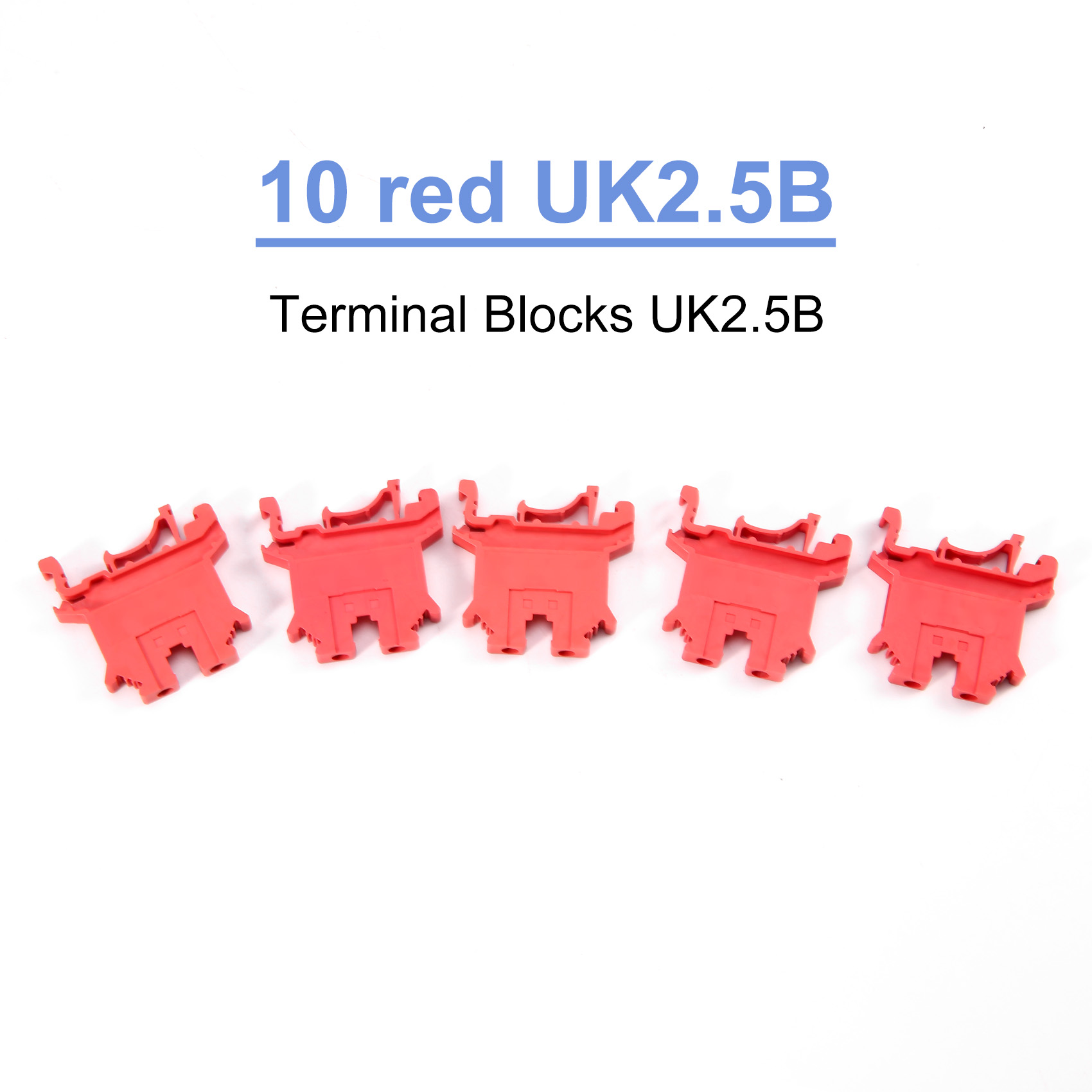 DIN Rail Terminal Blocks Kit Terminal+Ground Blocks+Aluminum Rail+End ...