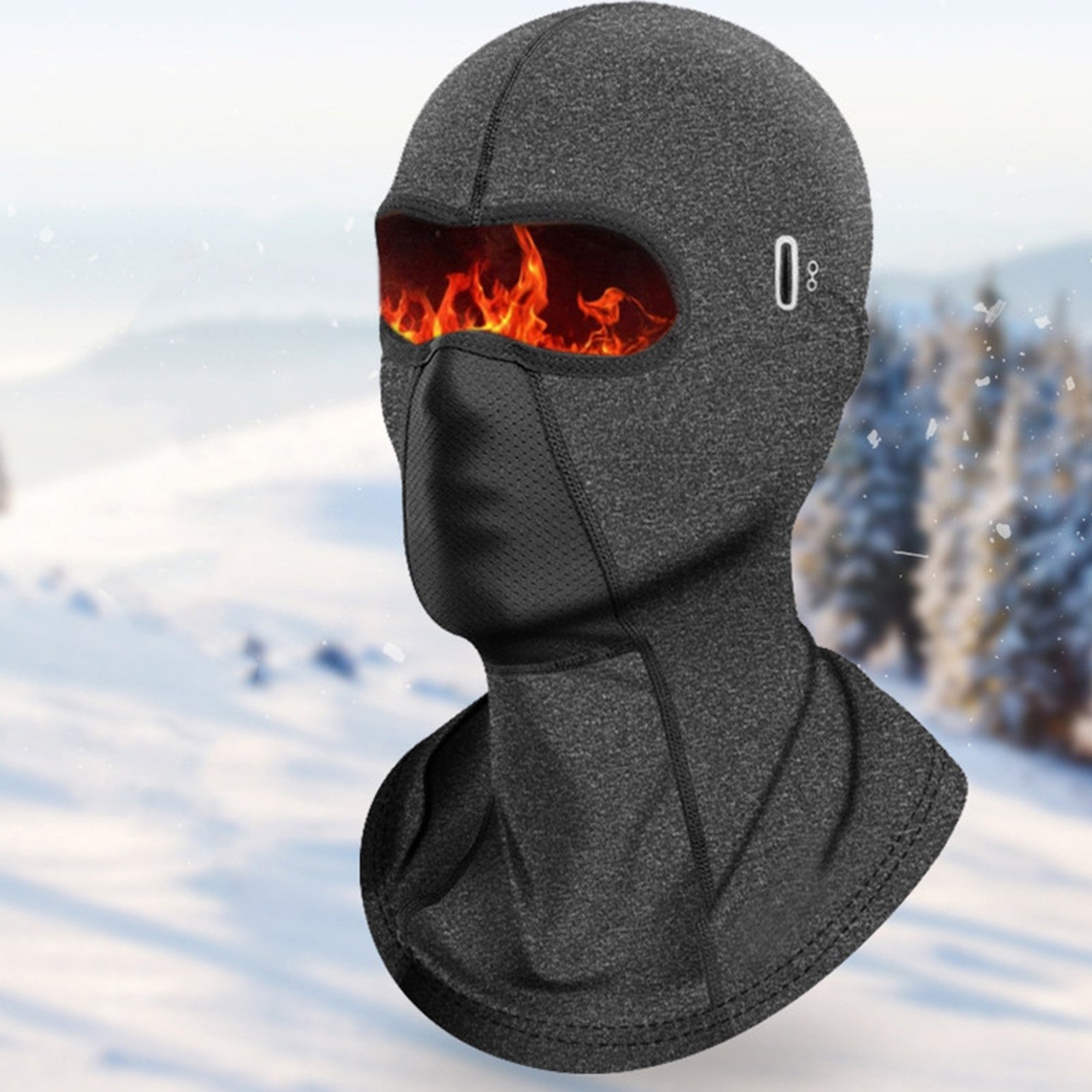 Hero Biker Black Balaclava Helmet Liner For Bike Riders | Goggles ...