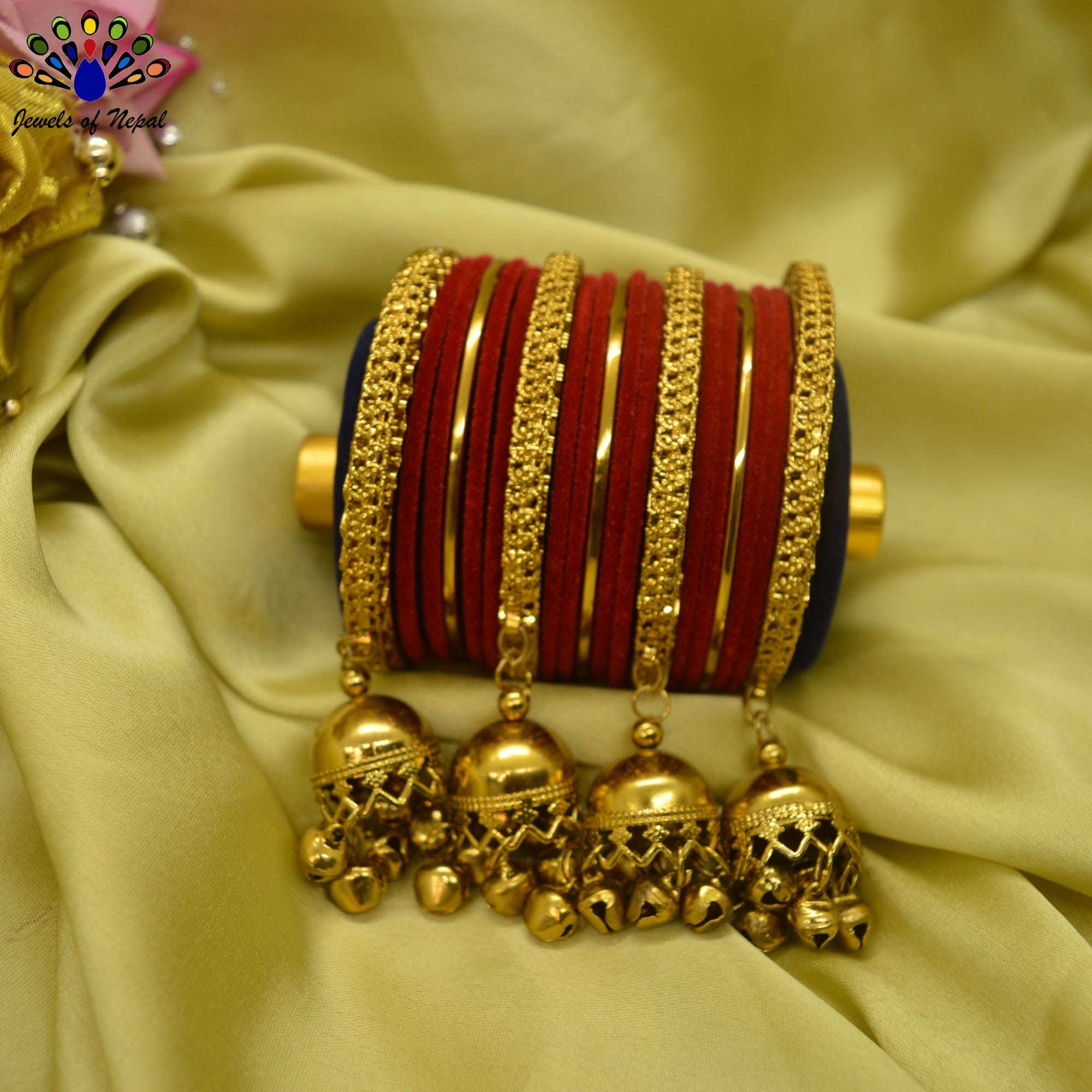 Jewels of Nepal Bridal / Teej Special Bala / Chura / Churi / Bangles ...