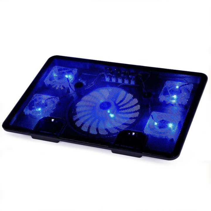 Gigaware Laptop Cooling Fan with 5 Fans and LED Laptop Cooler | Daraz ...
