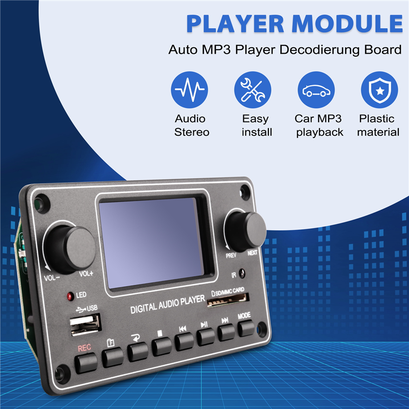NAMUNY TDM157 MP3 Player Decoder Board High Quality Digital Audio ...