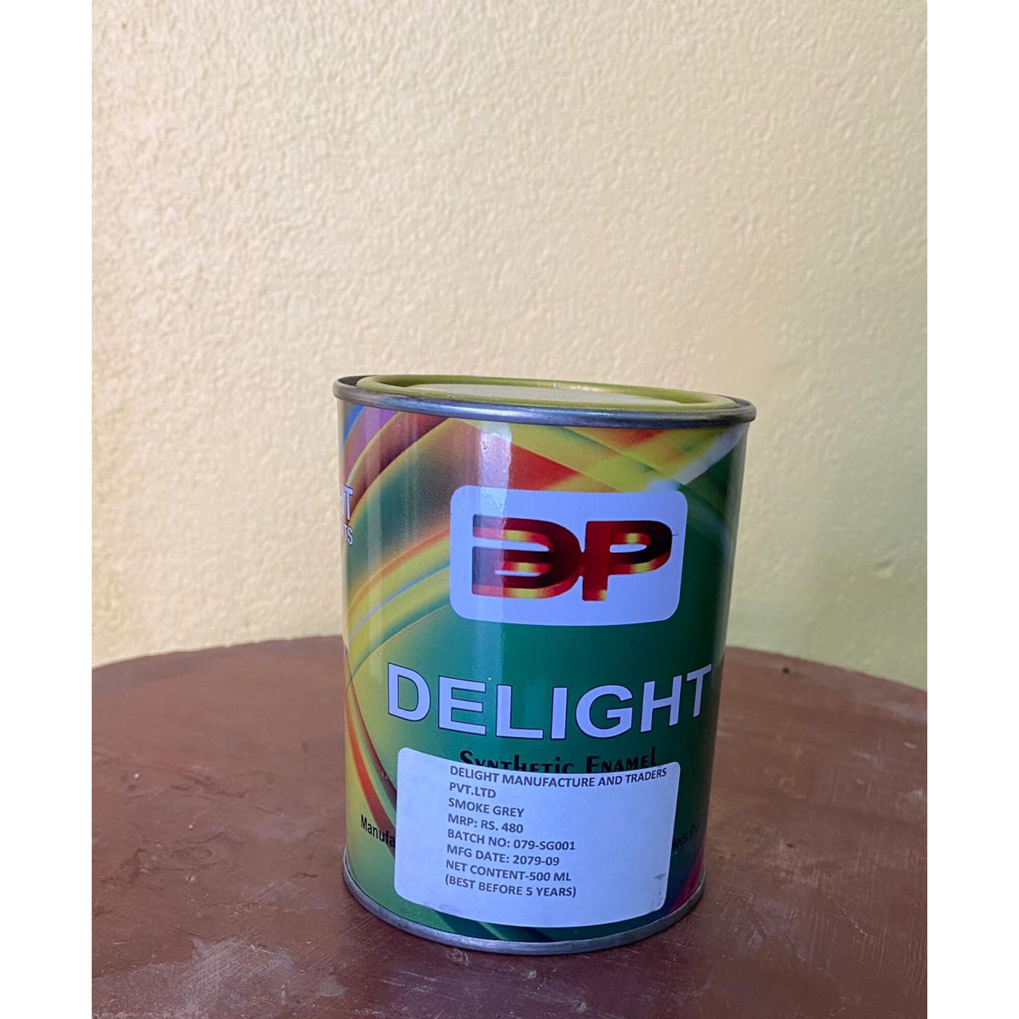 Delight Paints Smoke Grey Enamel(1 LTR) | Daraz.com.np