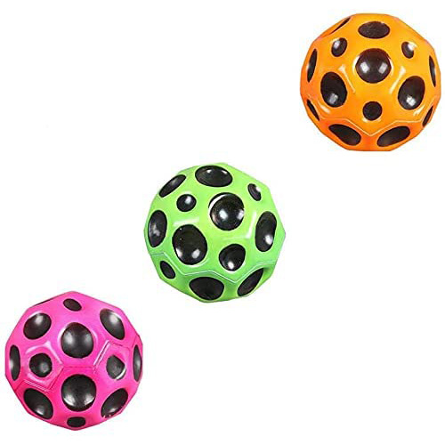 Super Bouncing Moon Crater Texture Fidget Ball Bounce Ball Anti Stress ...