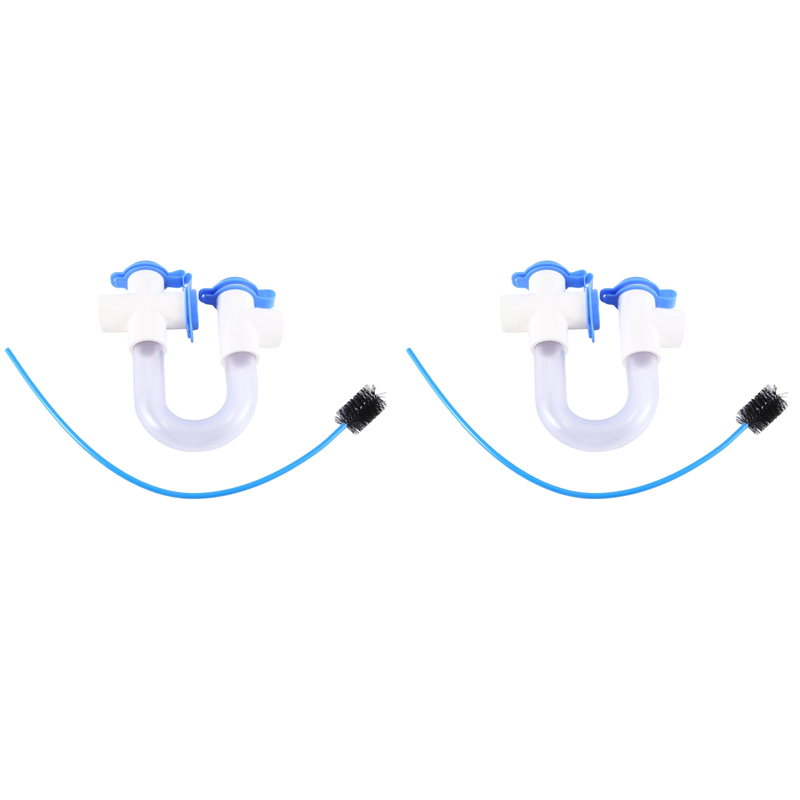OUMERY 2set 3/4 Inch Standard Condensate Trap PVC U Trap for HVAC ...