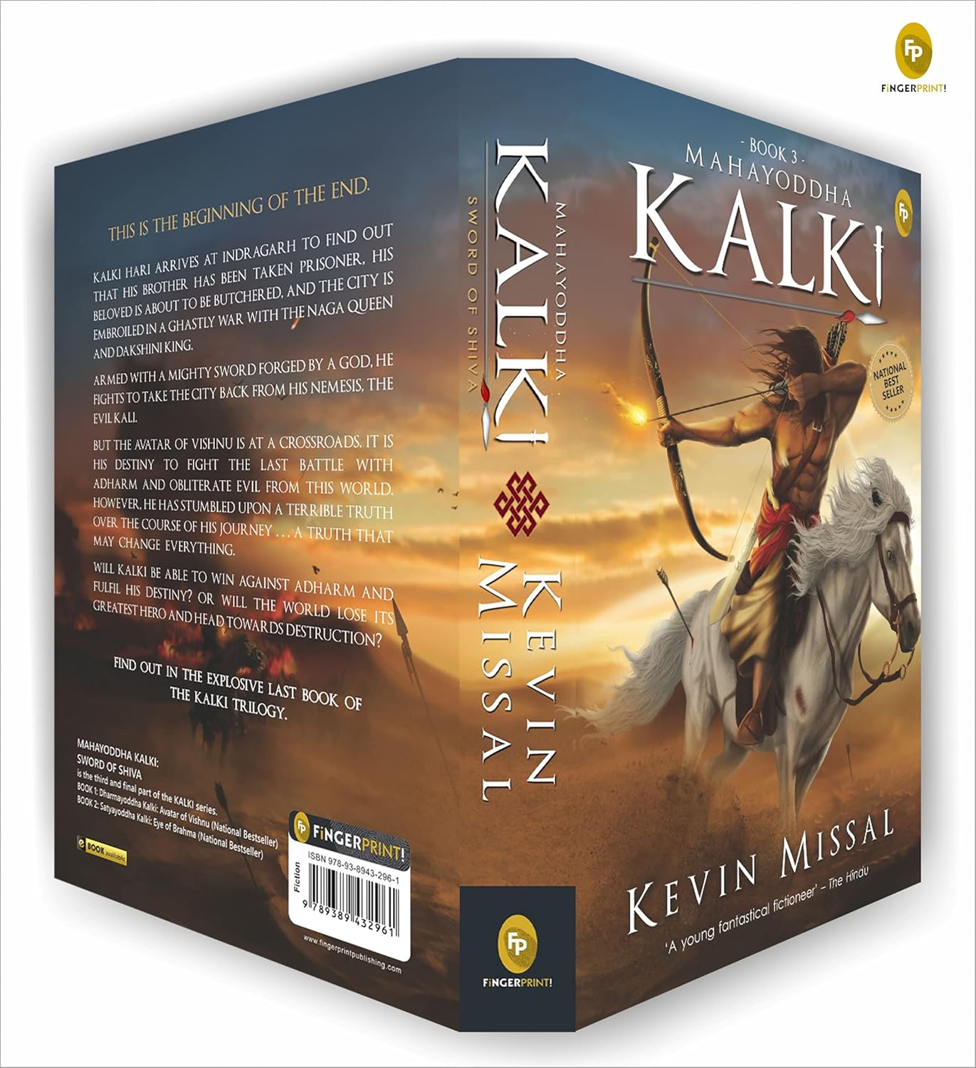 Mahayoddha Kalki: Sword Of Shiva By Kevin Missal (Book 3) by Kevin ...