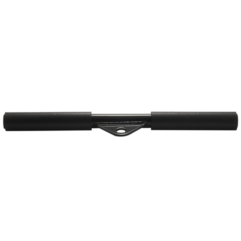 1 Piece DIY Home Gym LAT Pull Down Bar Attachment Black Metal+Rubber ...