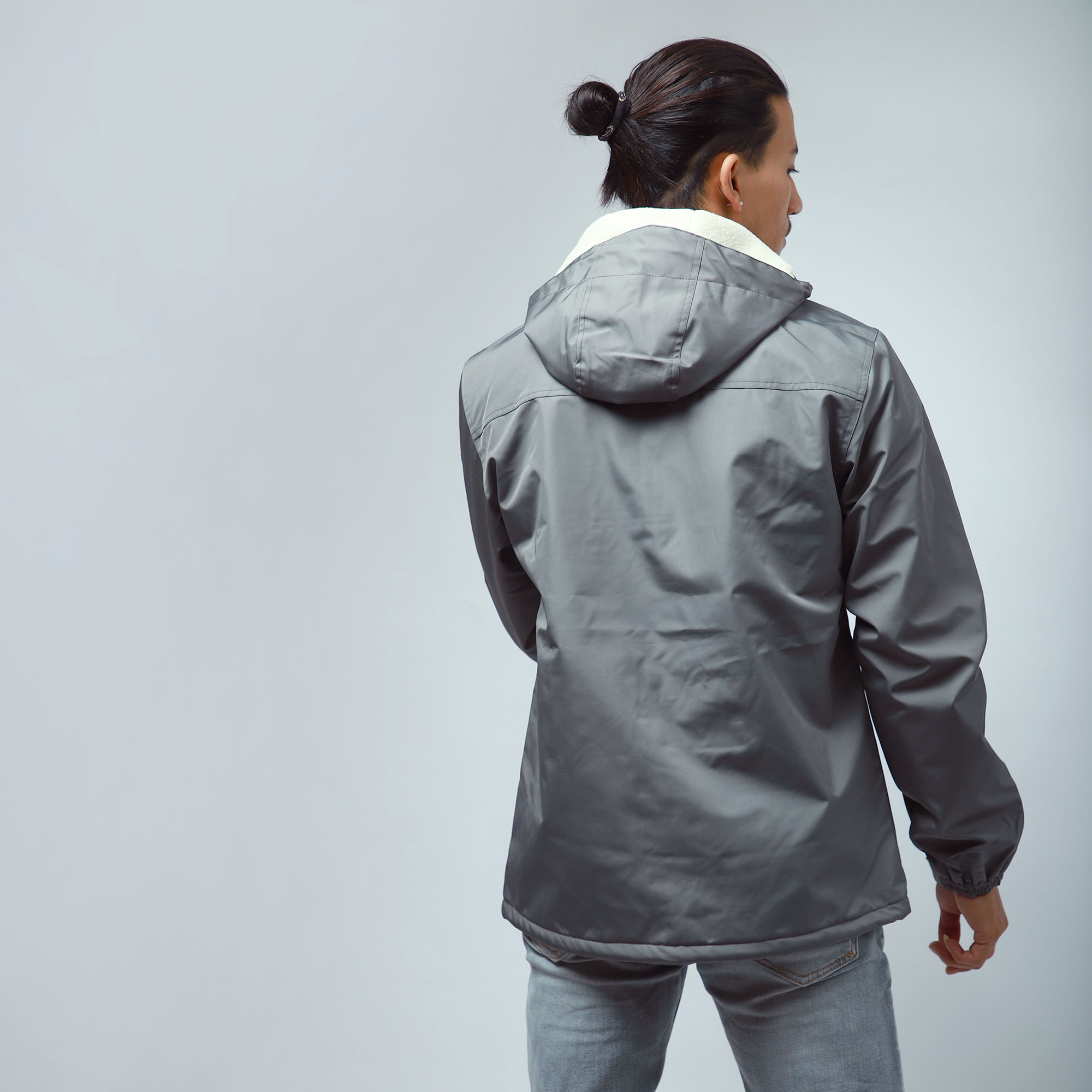 Doro 3 Ply Jacket With White Fur Jacket For Men - Winter Jacket With ...