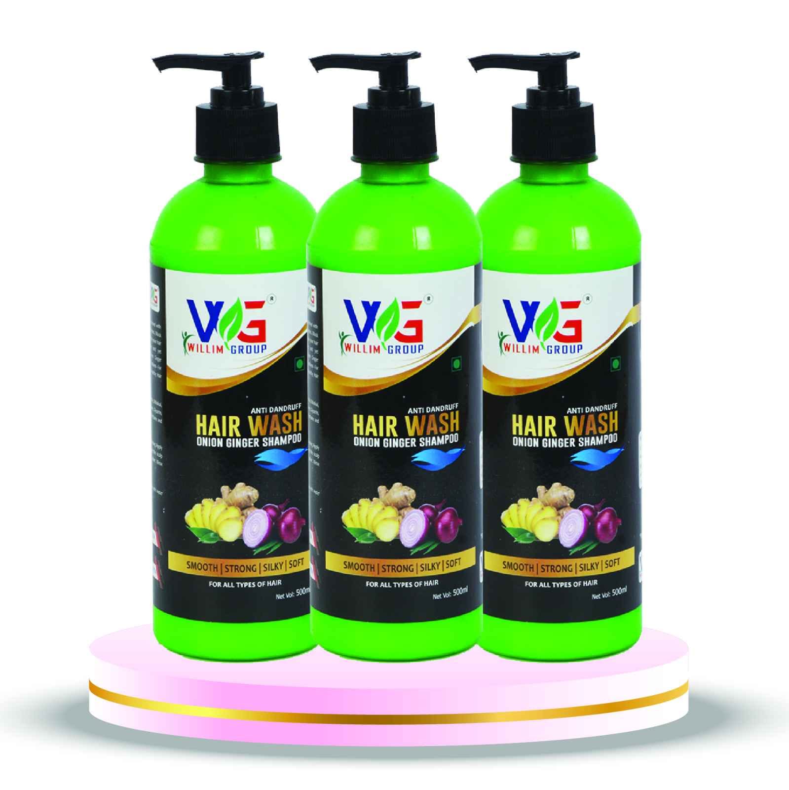 Willim Group Anti Dandruff Hair Wash 500ml 3pcs | Daraz.com.np