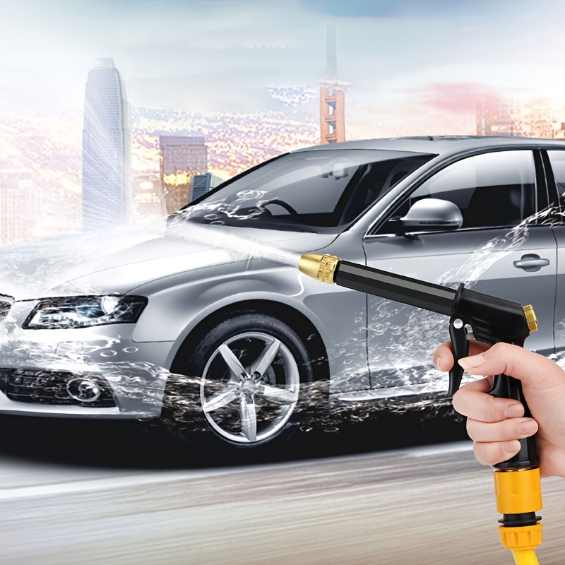 Car Wash Water Gun High Pressure Faucet Spray Gun Water Jet Pipe ...