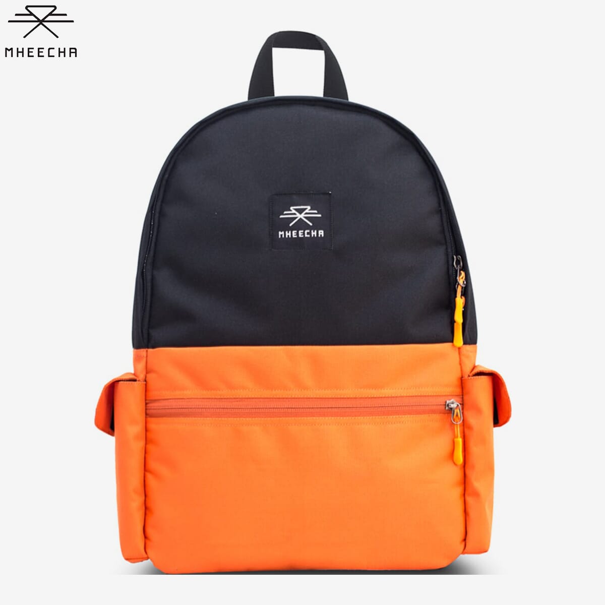 Mheecha Black/Orange Capsule Backpack - Bags | Mheecha Bags | Bags For ...