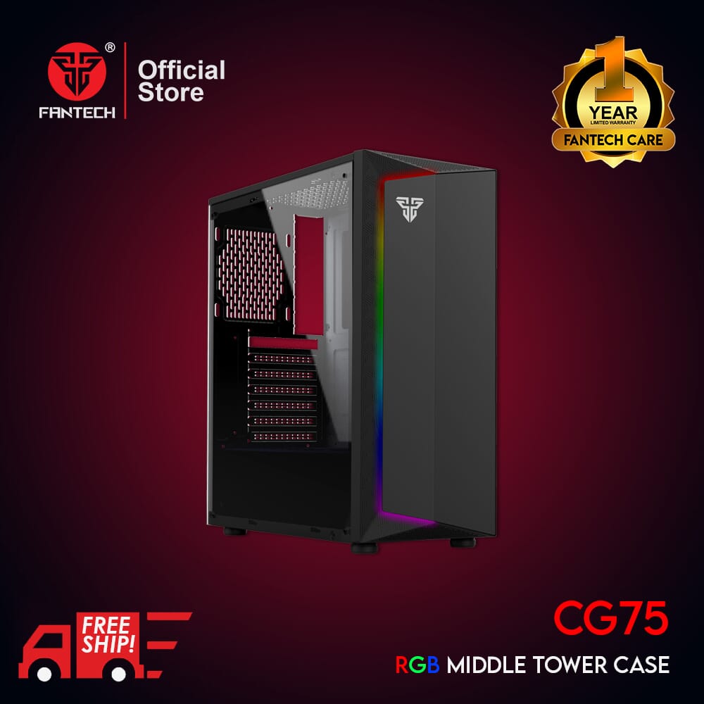 CG75 RGB Middle Tower Case/ PC CASE / PC Casing price in Nepal