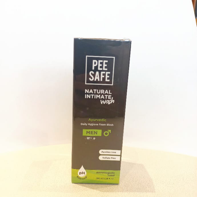 Pee Safe Natural Intimate Wash For Men With Ayurveda Extracts - 100 ml ...