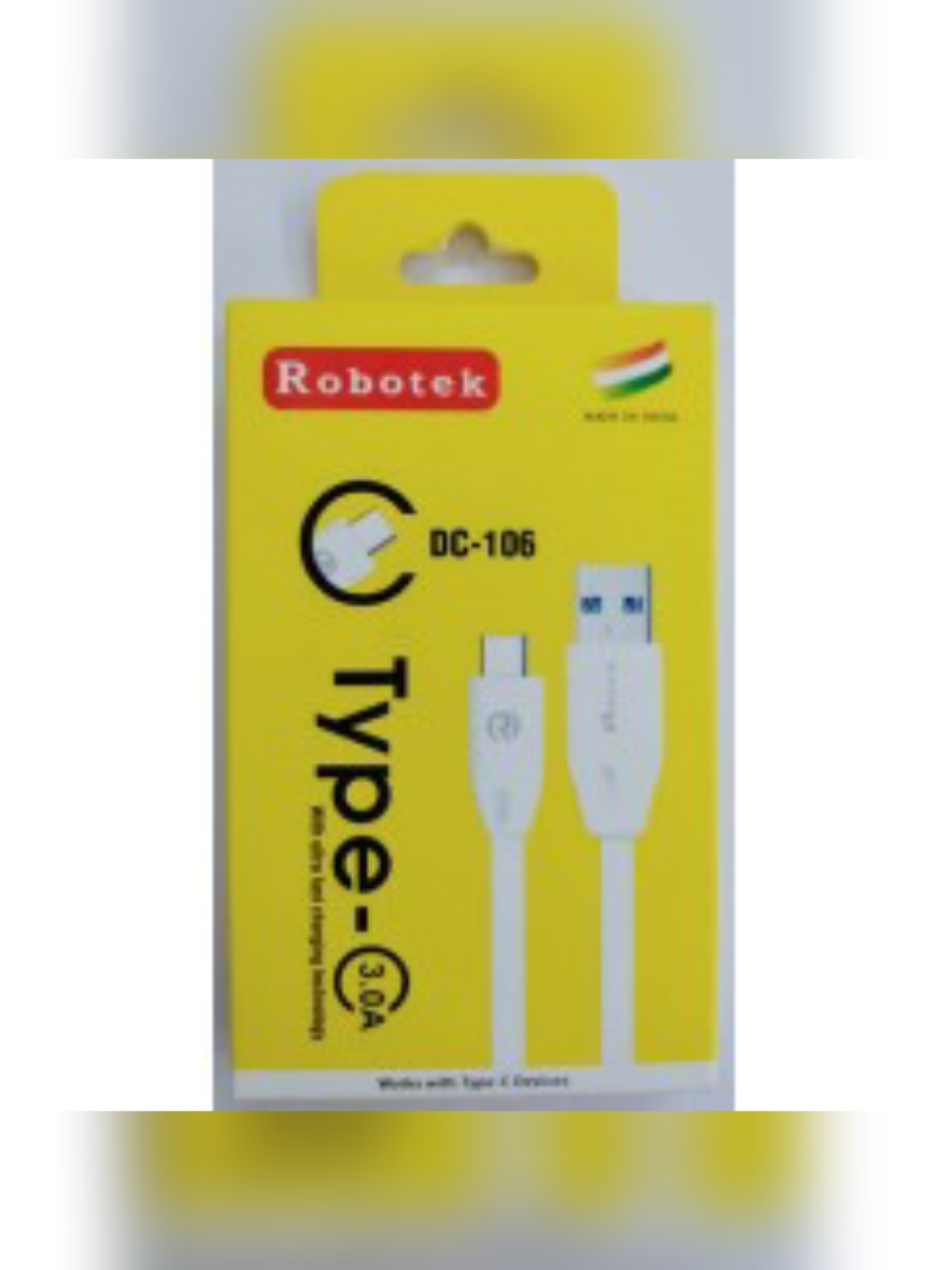 Robotek DC-106 3.0A Type-C Data Cable With Ultra Fast Charging And Data ...