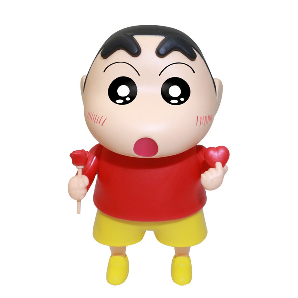 Safe Deposit Box Hold Rose Crayon Shin-chan Love Gestures Figure Model ...