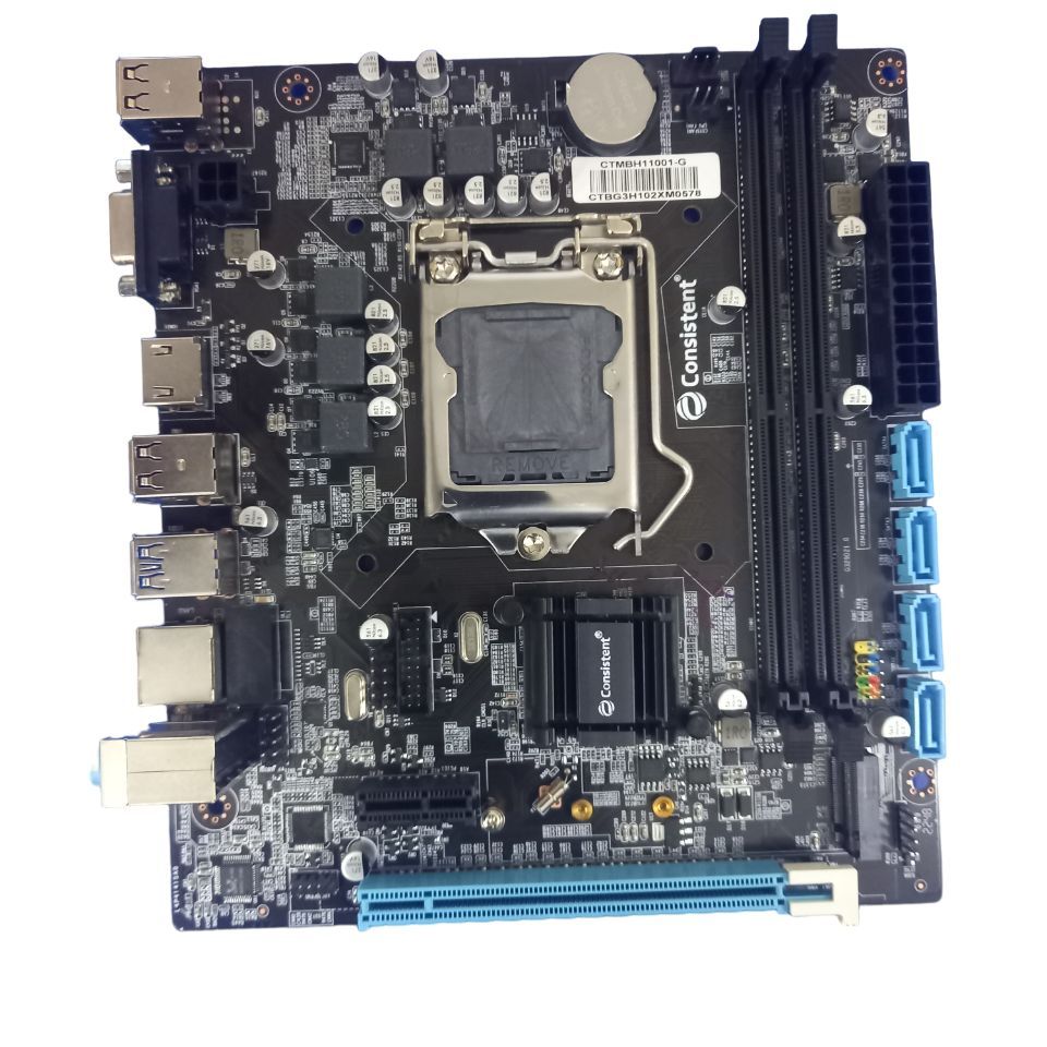 Consistent H110 Motherboard with NVMe Slot, Supports Intel 6th ...