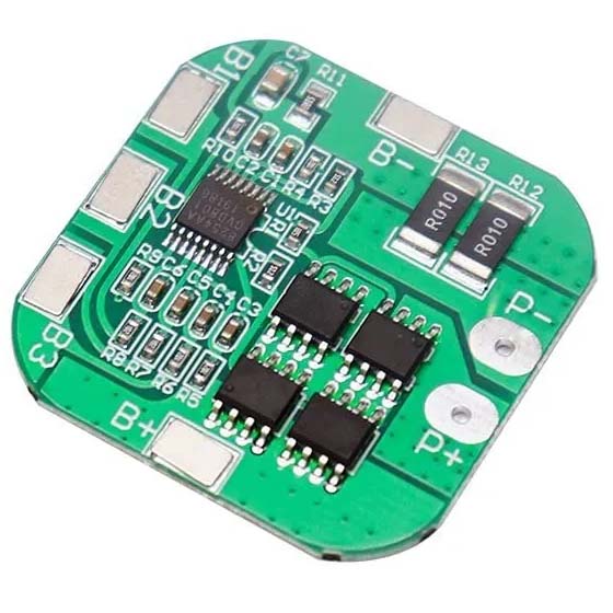 12.6v 3s Bms (18650 Lithium Battery Protection Board Power Bank Cells ...