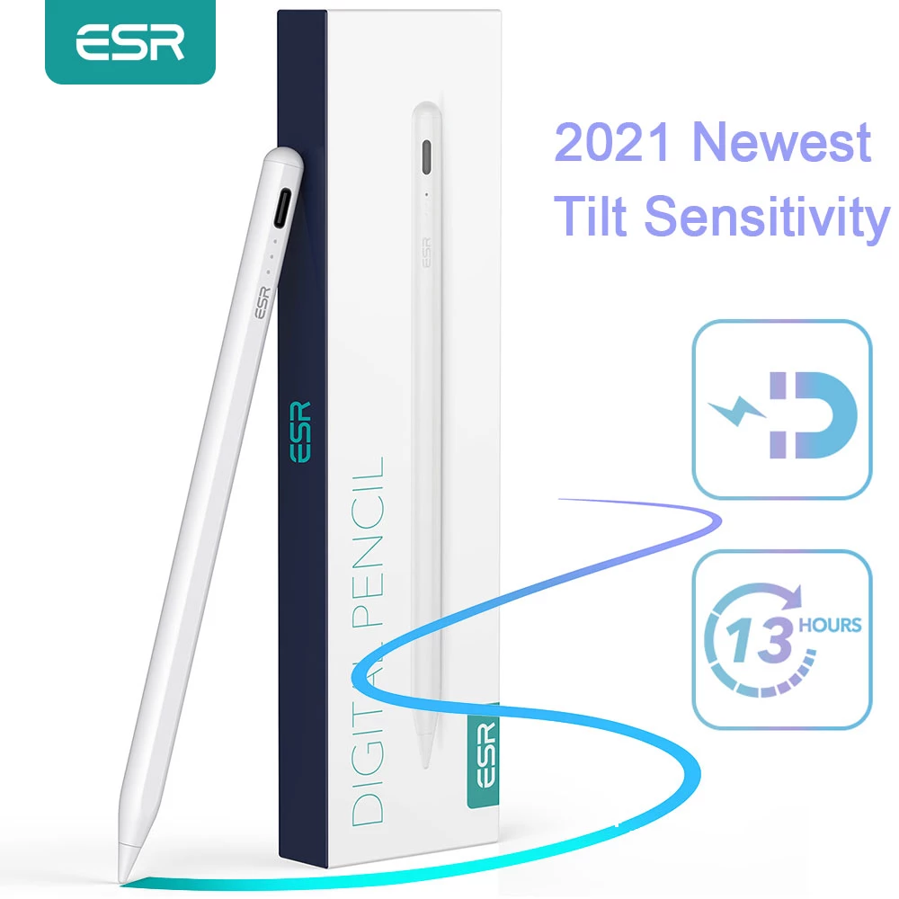 ESR Stylus Pen For iPad With Tilt Sensitivity Palm Rejection & Magnetic Attachment | Daraz.com.np