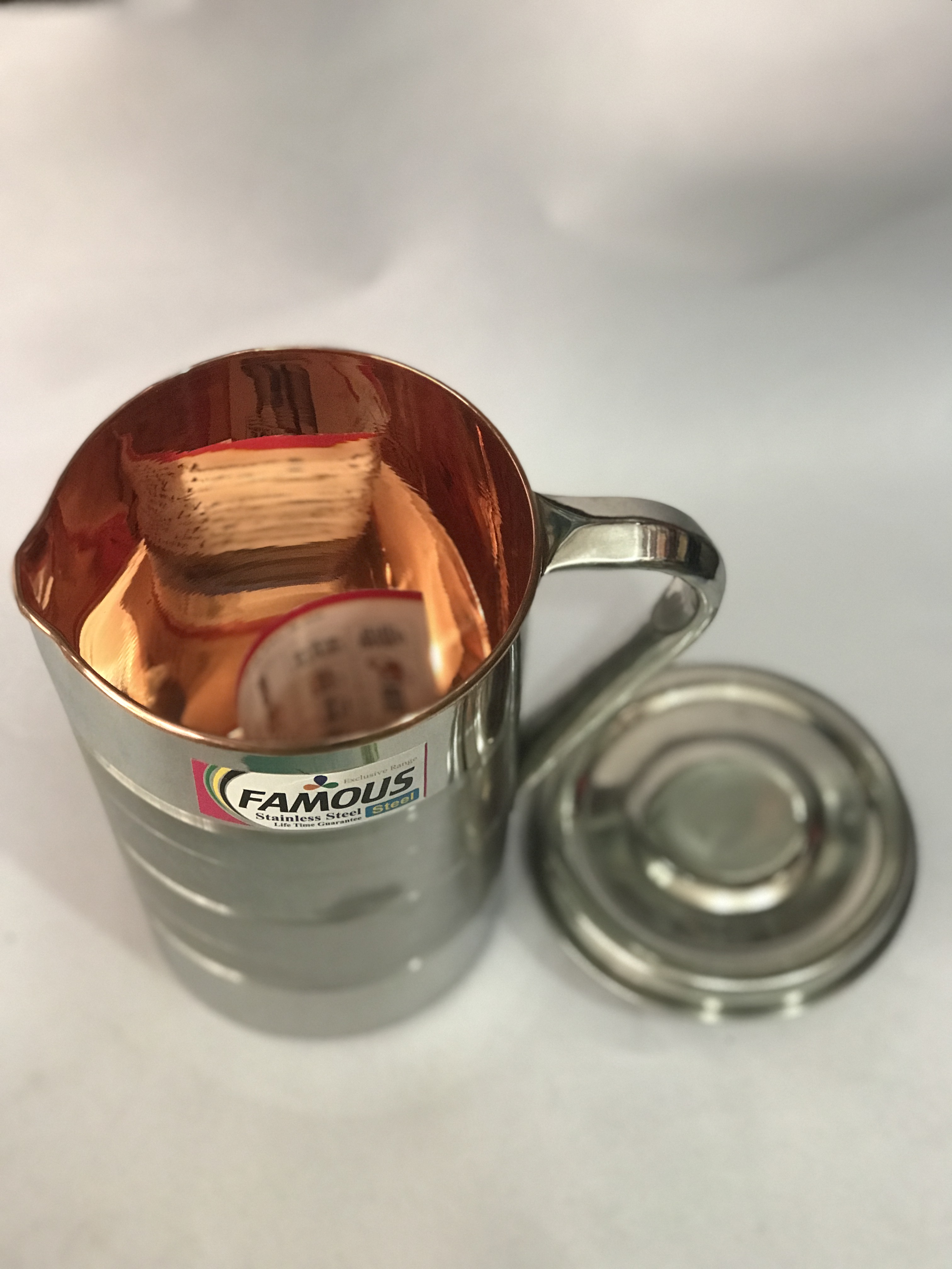 Famous Steel Copper Luxury Water Jug | Daraz.com.np