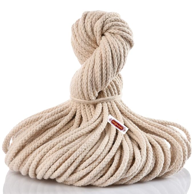 10 Meters Length of Macrame Cotton Rope / Dori 5mm Thick (10 meter ...