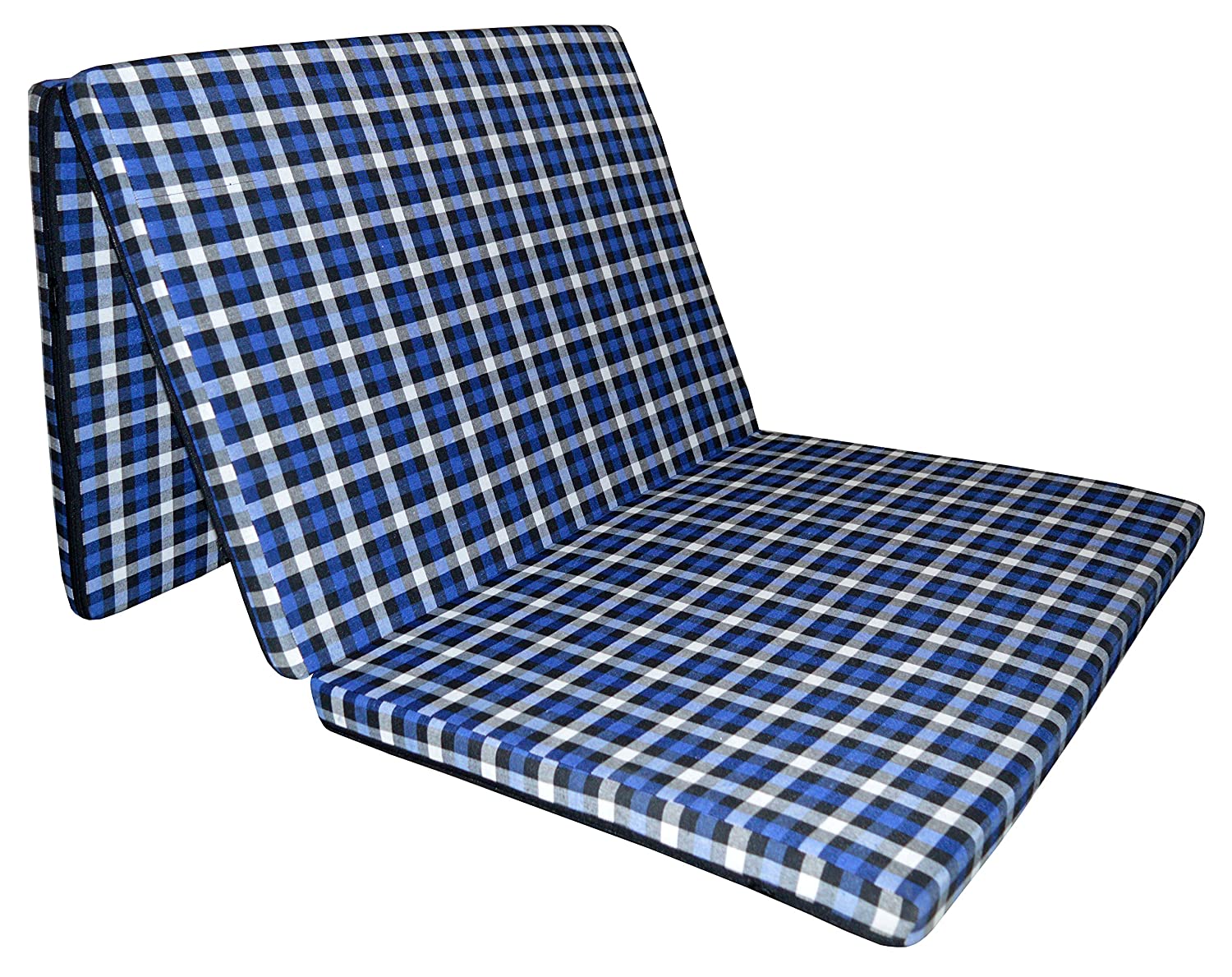 Folding PE Foam Mattress 36Inch X 72Inch X 2Inch (Color May Vary ...