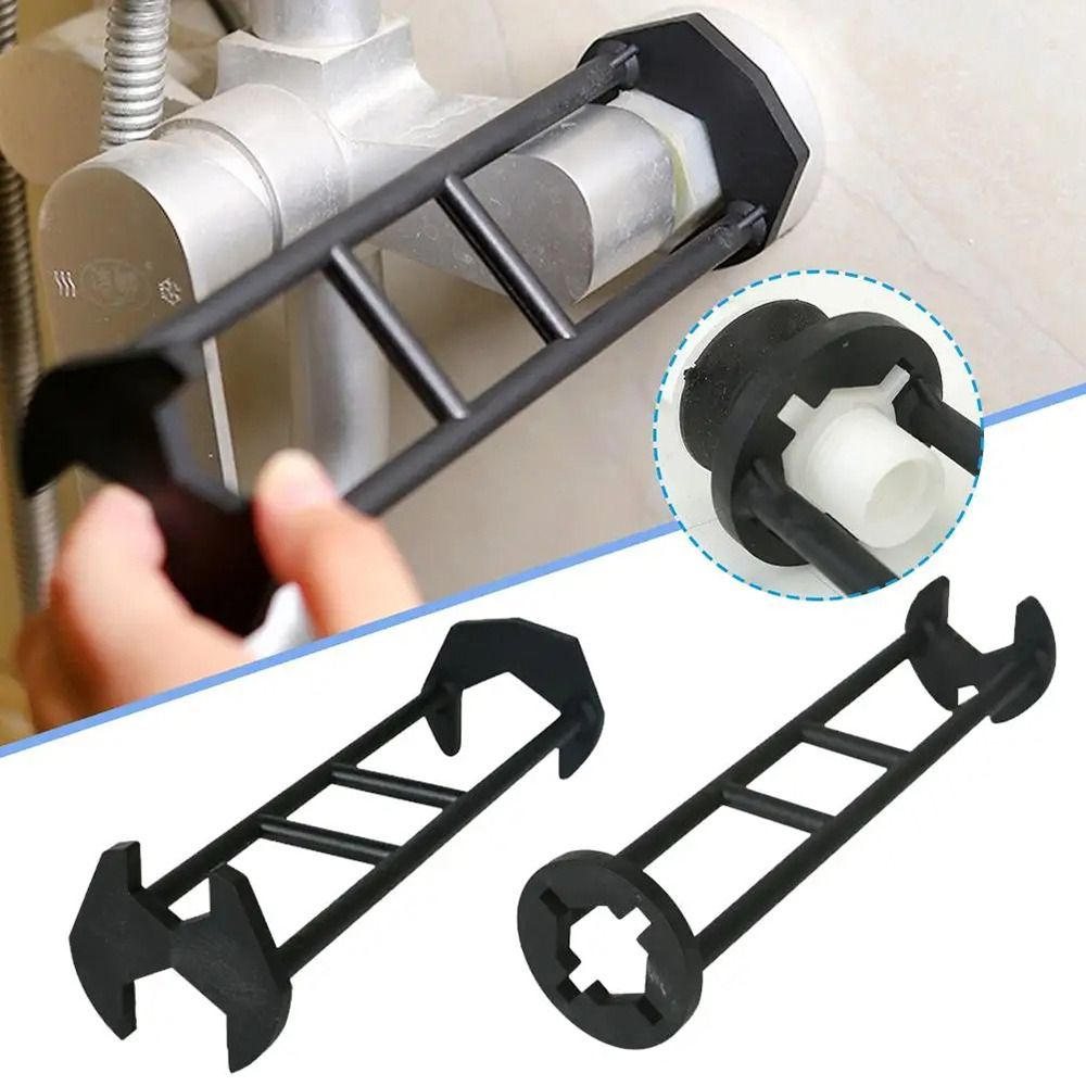 1Pcs New Four-Jaw Hex Faucet Wrench 7 Sizes Socket Tightening Plumbers ...