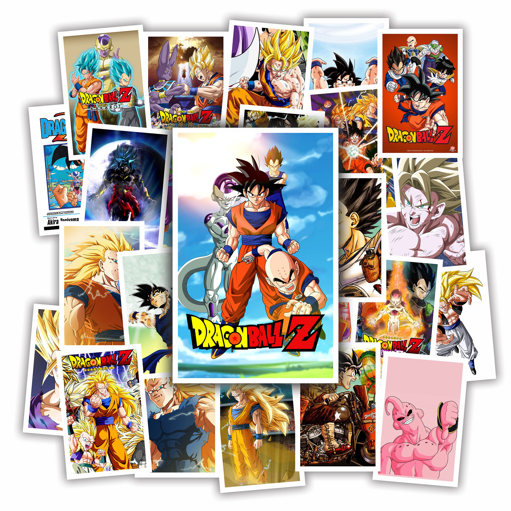 KYVOR Dragon Ball Z Anime Collectible Lomocard Pack of 25pcs | Daraz.com.np