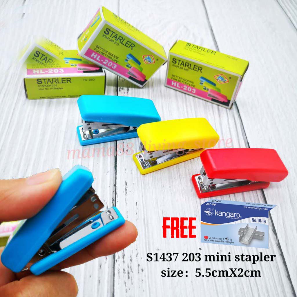 Mini Stapler + Kangaro Staple Pins (No.10) Free | Daraz.com.np