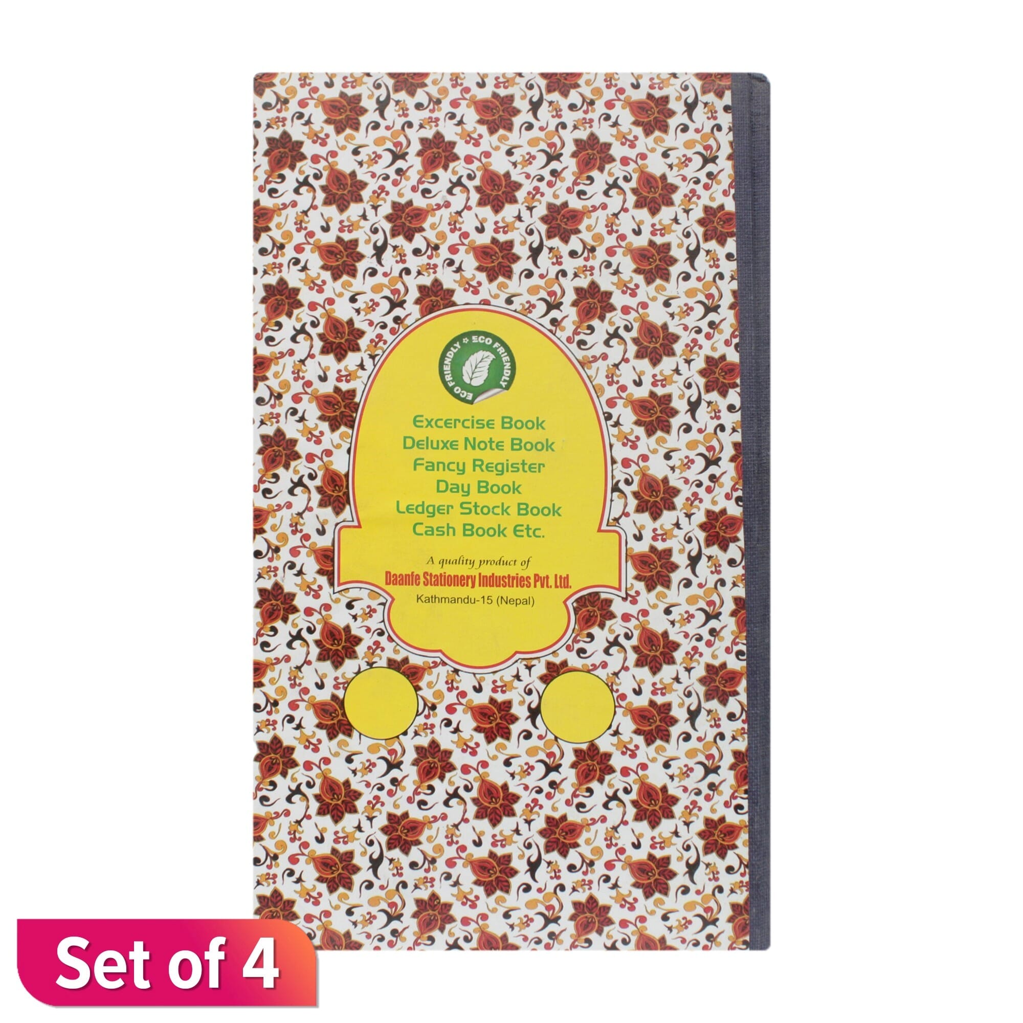 Daanfe Deluxe Fancy Register Size 5 Set Of 4 | Daraz.com.np