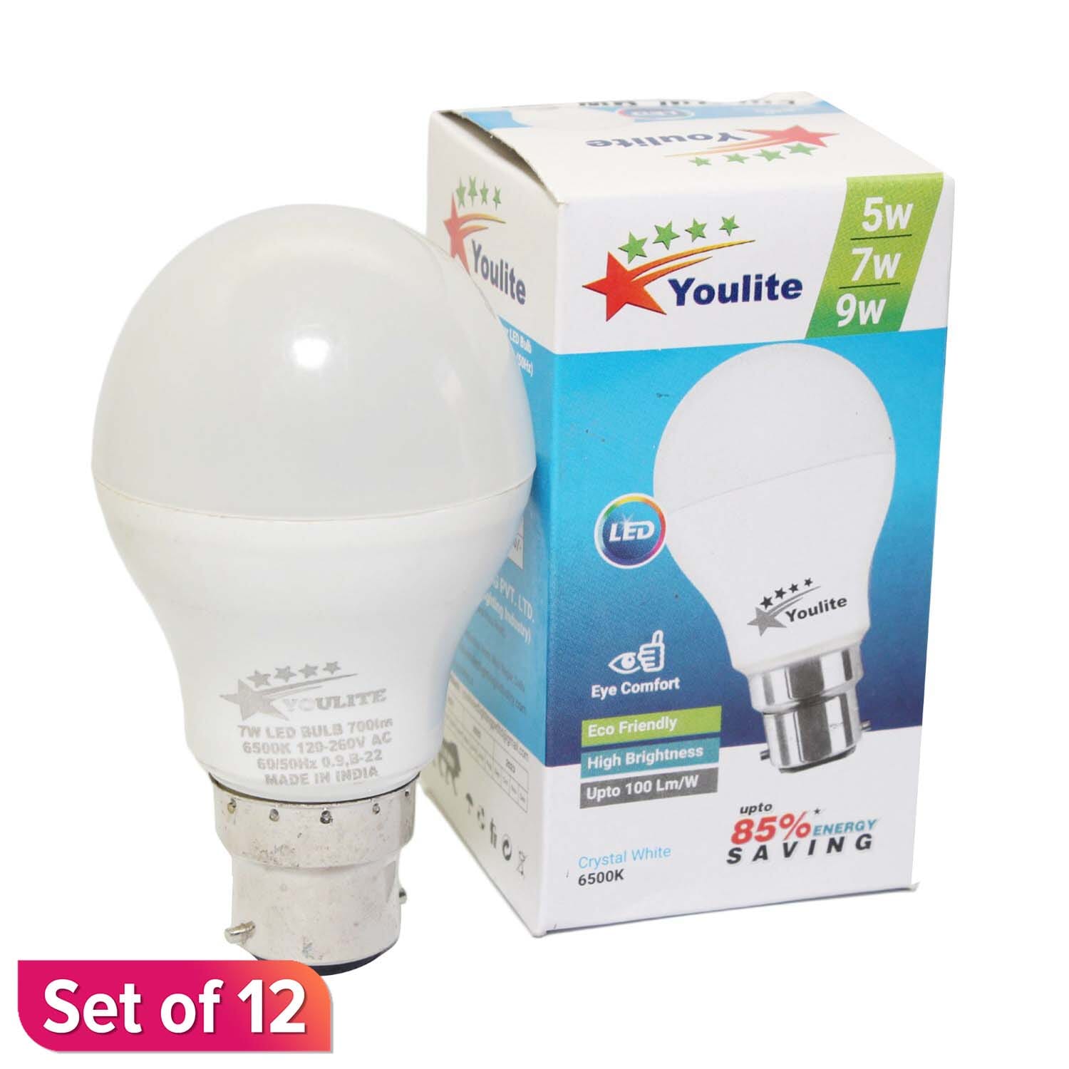 LED Bulb 7w Set Of 12 | Daraz.com.np