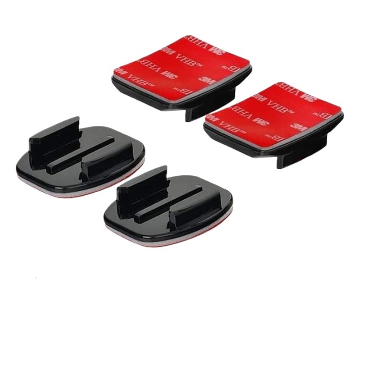 2 Pair Flat Base Mount 3M Vhb Stickers For Gopro Hero Mount and Action ...